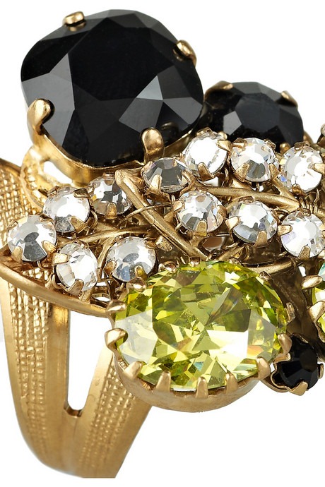Wearable Trends: Bijoux Heart Etoile 24-karat Gold-plated Cubic ...